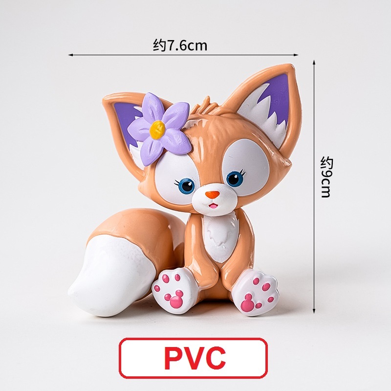 Linabell PVC birthday cake decorations stella lou disney stellalou cake ...