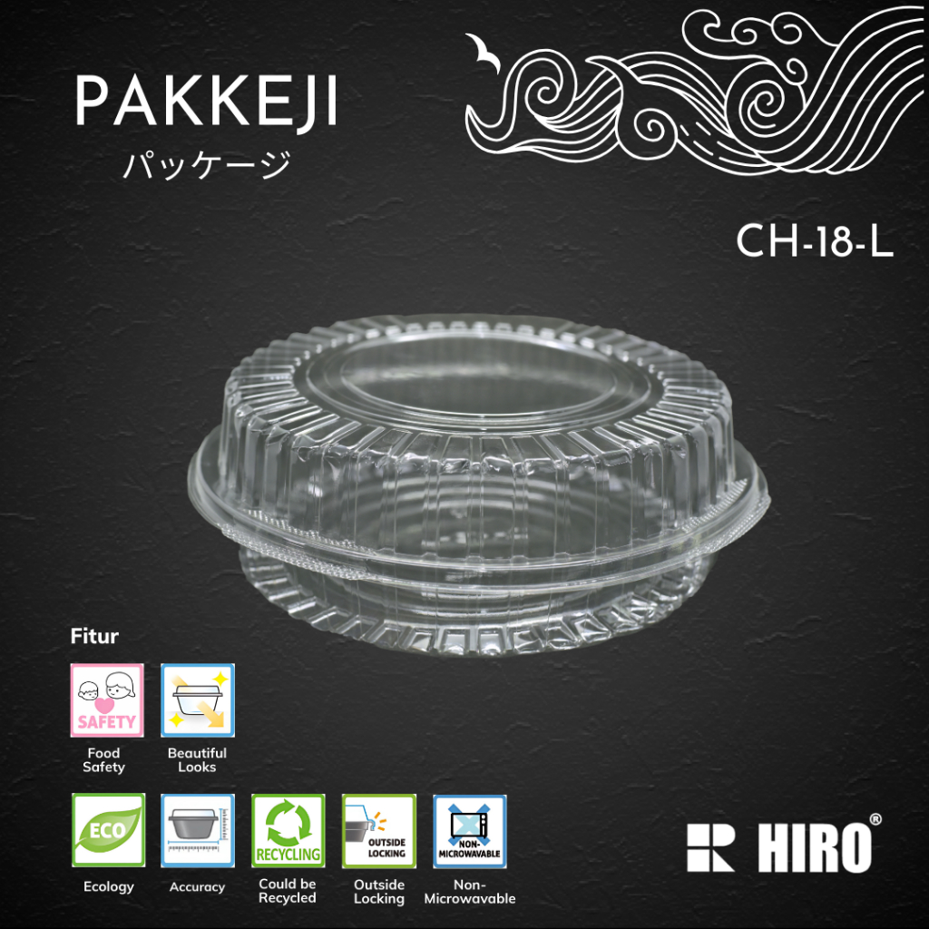 Pakkeji Mika Round – Transparent Container for Whole Cakes & Large ...