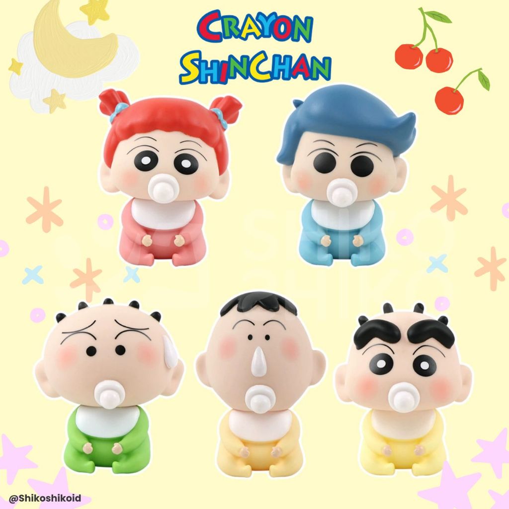Fscbby Figure Shinchan Baby Shin-chan Baby Action Figure Chibi Masao ...