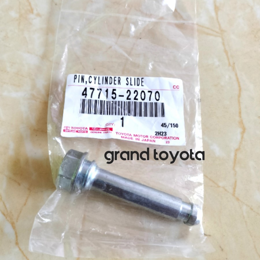 Yaris Vios Alphard Front Caliper Pin Bolt 47715-22070 17mm | Shopee ...
