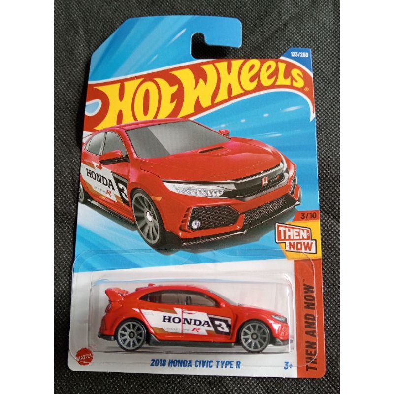 MERAH Hotwheels 2018 HONDA CIVIC TYPE R RED | Shopee Malaysia