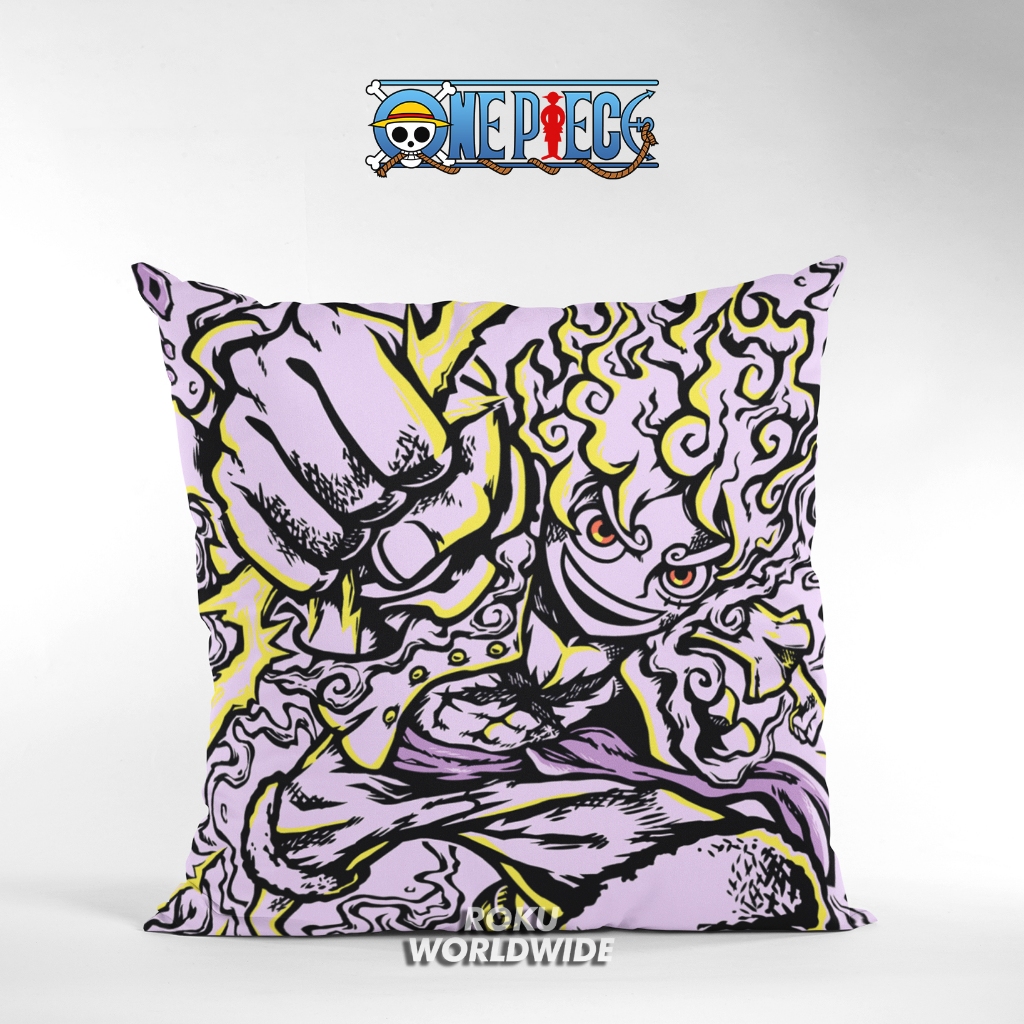 Roku Worldwide One Piece Luffy Anime Sofa Chair Cushion for Room ...
