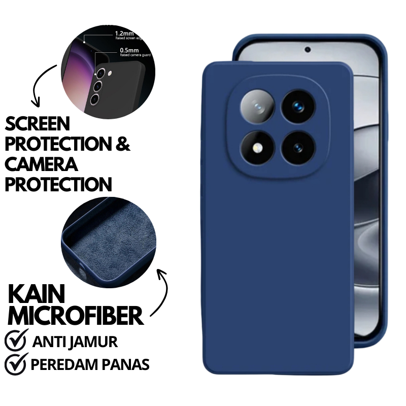 REDMI NOTE 14 4G/5G NOTE 14 PRO 4G/5G NOTE 14 PRO+ PLUS LIQUID Silicone ...