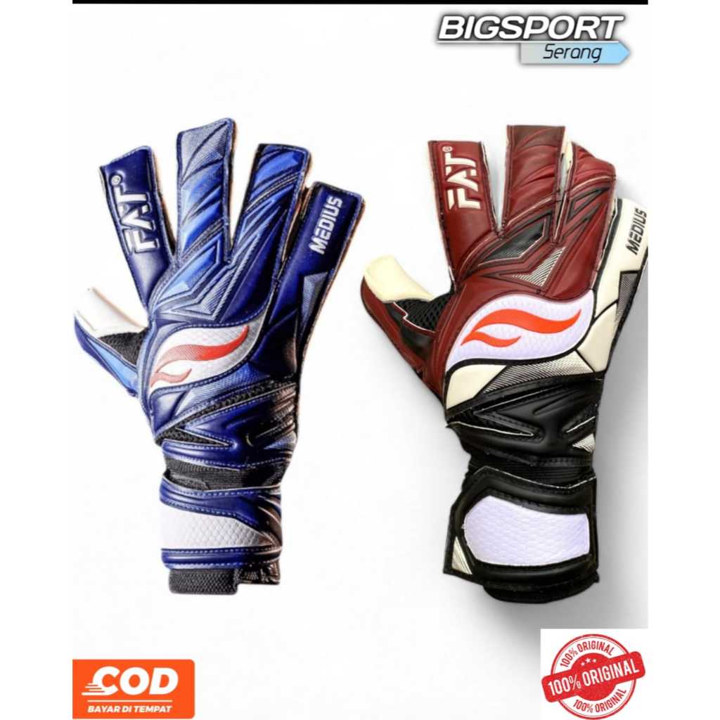 Original FAT Medius T Cut Goalkeeper Gloves | Shopee Malaysia