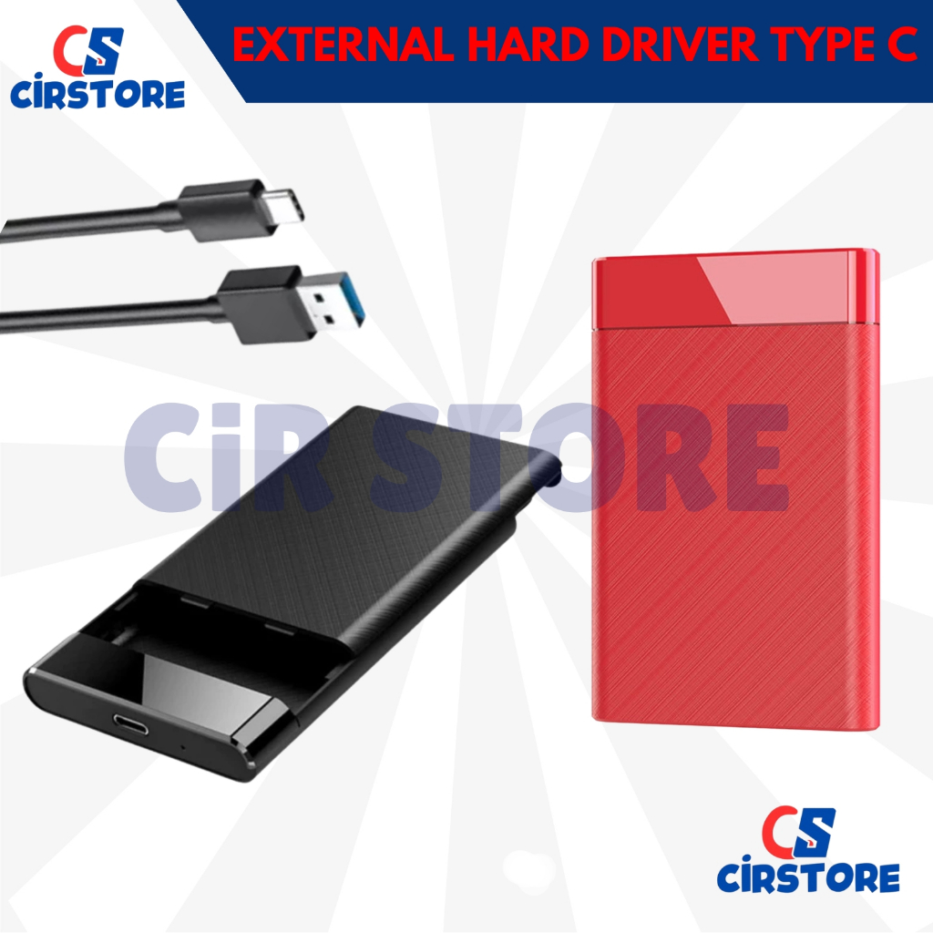 Hard Driver Type C High Power Cable 2.5 Inches/ Hard Case 2.5" USB 3.0 ...