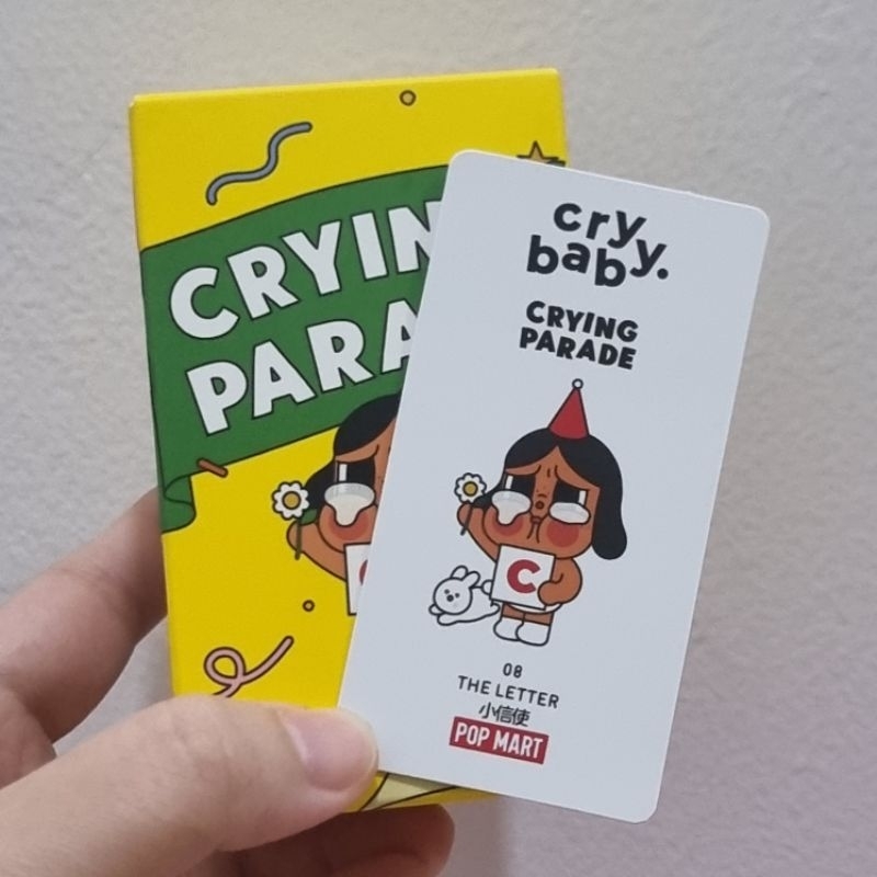 Pop MART CRYBABY Crying Parade Selected The Letter Trumpet Monkey ...