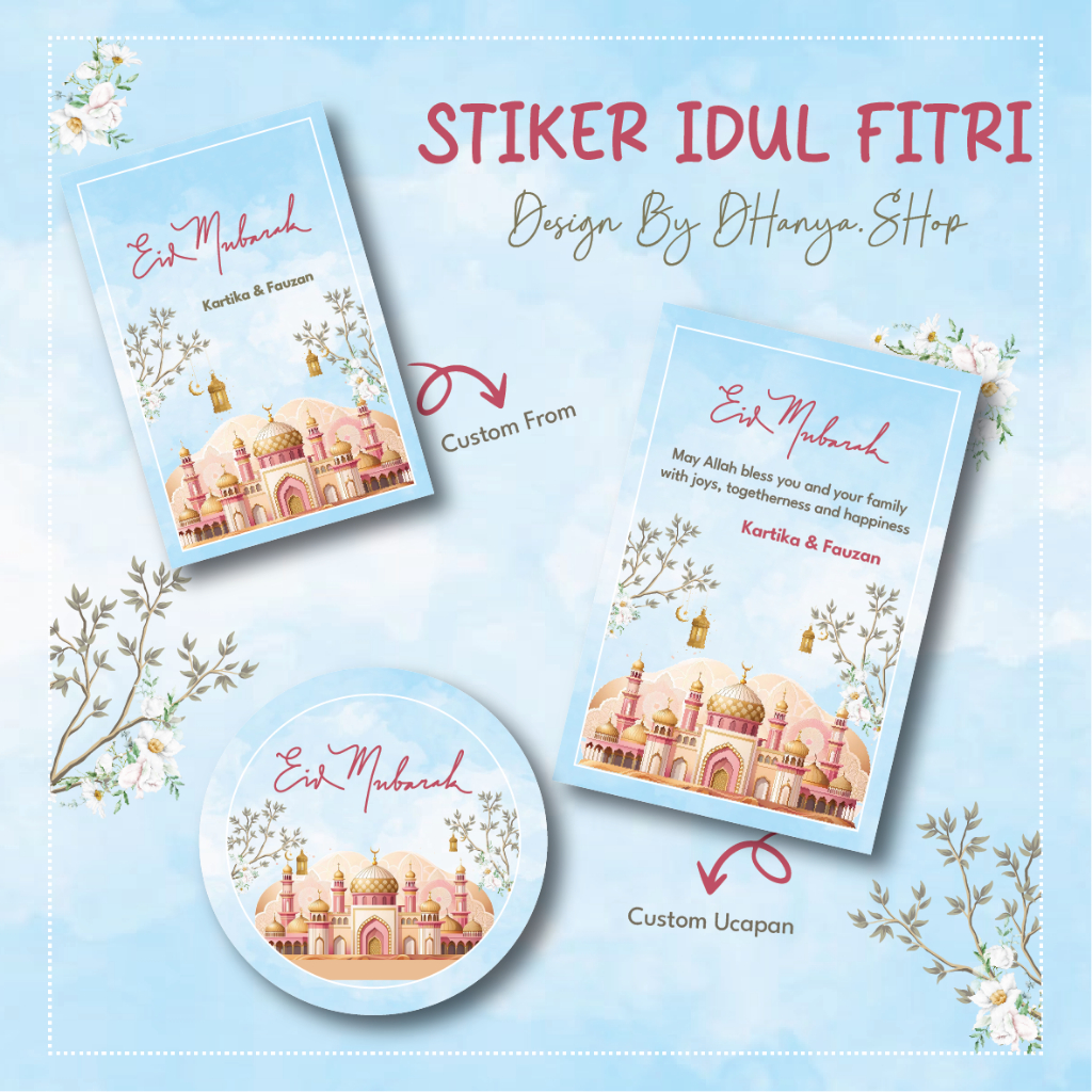 Ramadhan Aesthetic Stickers / Ramadan Stickers / Special Round Stickers ...