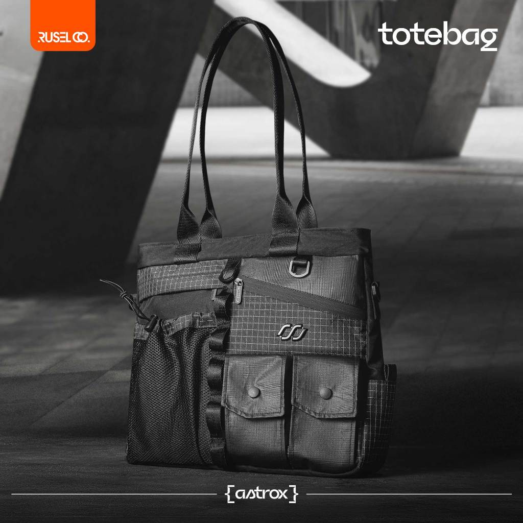 RUSELCO I Totebag Astrox Men's Waterproof Tote Bag Multifunction ...