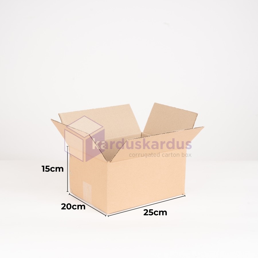 Plain Cardboard BOX | Carton PACKING (25cm x 20cm x 15cm) | Shopee Malaysia