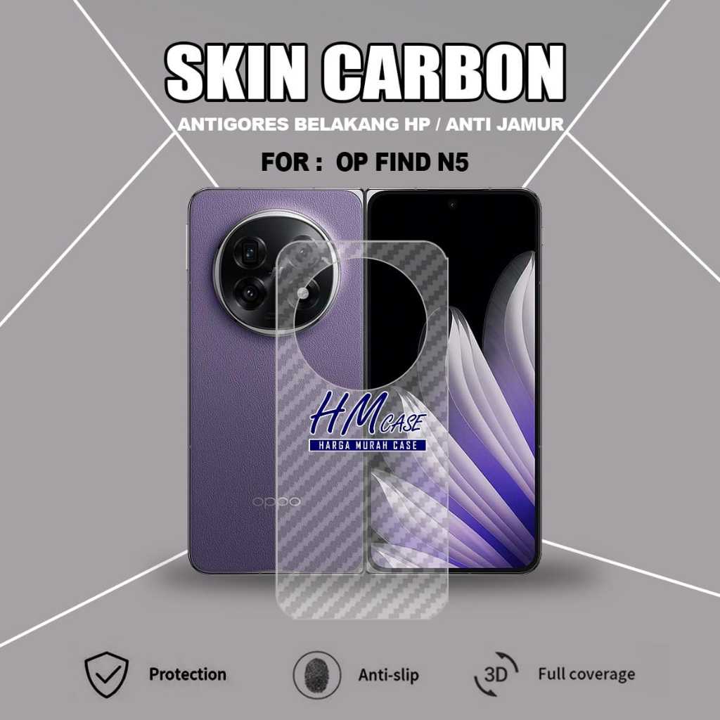 Oppo Find N5 Oppo Find N3 Oppo Find N3 Flip Skin Carbon 3D Anti-Scratch ...