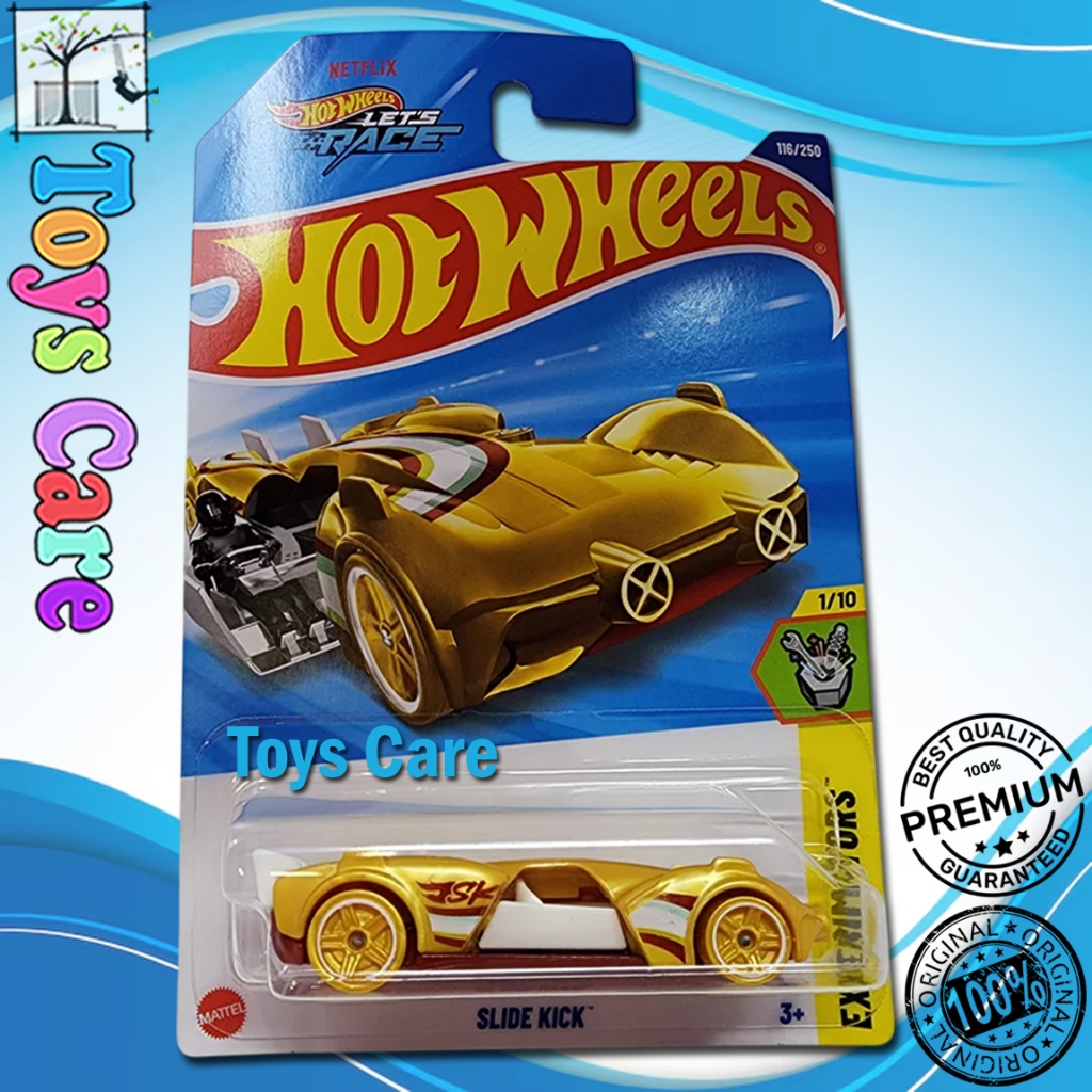 Hot Wheels Slide Kick Gold 2025 Expressermotors | Shopee Malaysia