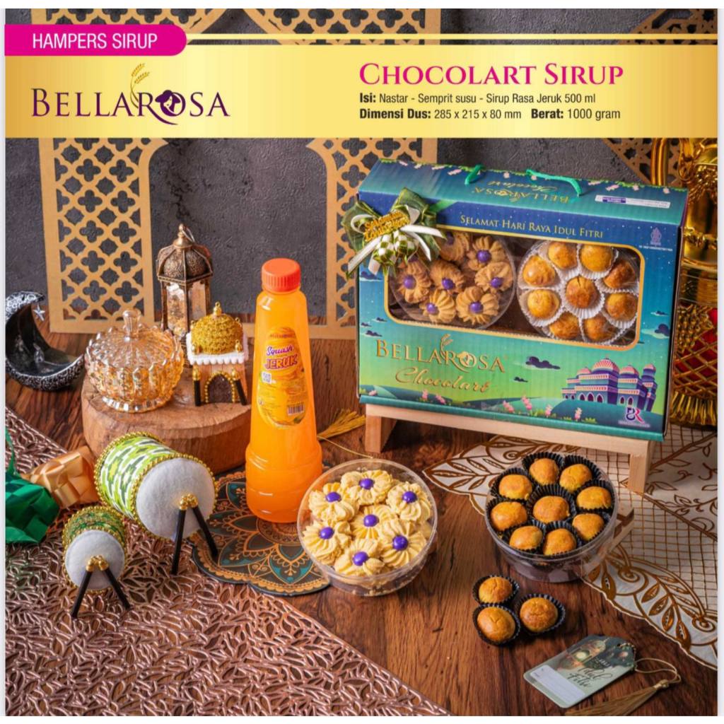 Bellarosa Chocolate Syrup Package | Eid cake Hampers | Shopee Malaysia