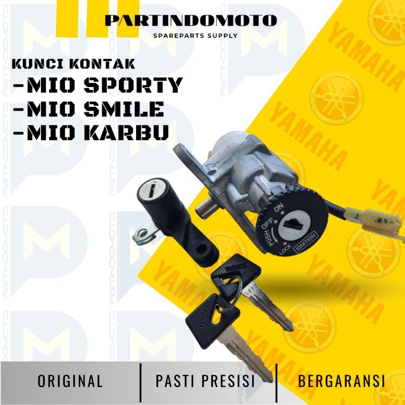 Original Mio Sporty Mio Smile Mio Karbu Ignition Key Assy | Shopee Malaysia