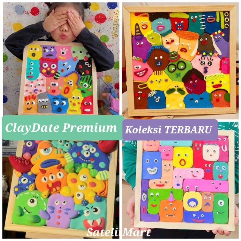 Satellite DIY Clay Date Premium Latest Model 25 x 25cm Hampers Birthday ...