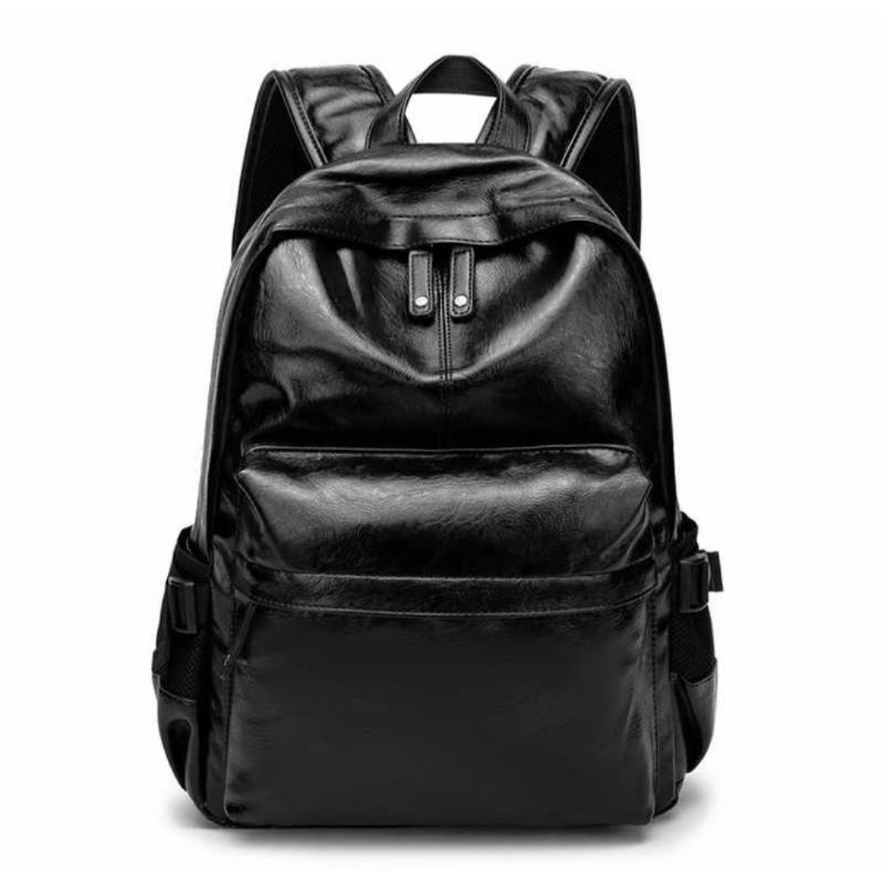 Versatile men's and women's leather backpacks for college and work ...