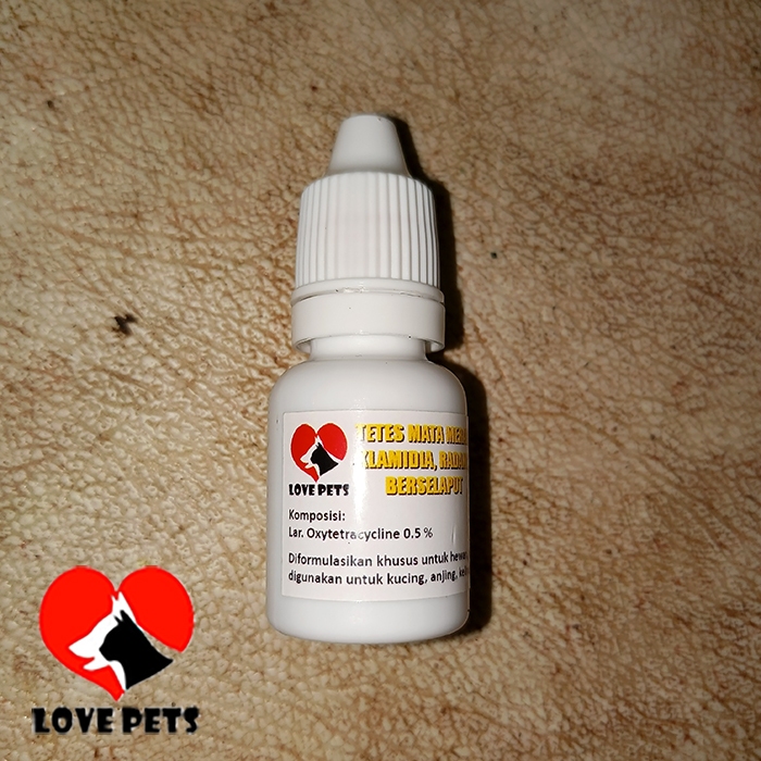MATA MERAH Chlamydia Chlamydia Chlamydia Dog Cat Eye Drops Infection ...