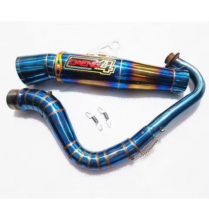 Open pipe Canister Daeng sai4 1set 51mm Big Elbow for Mio i125 Mio ...