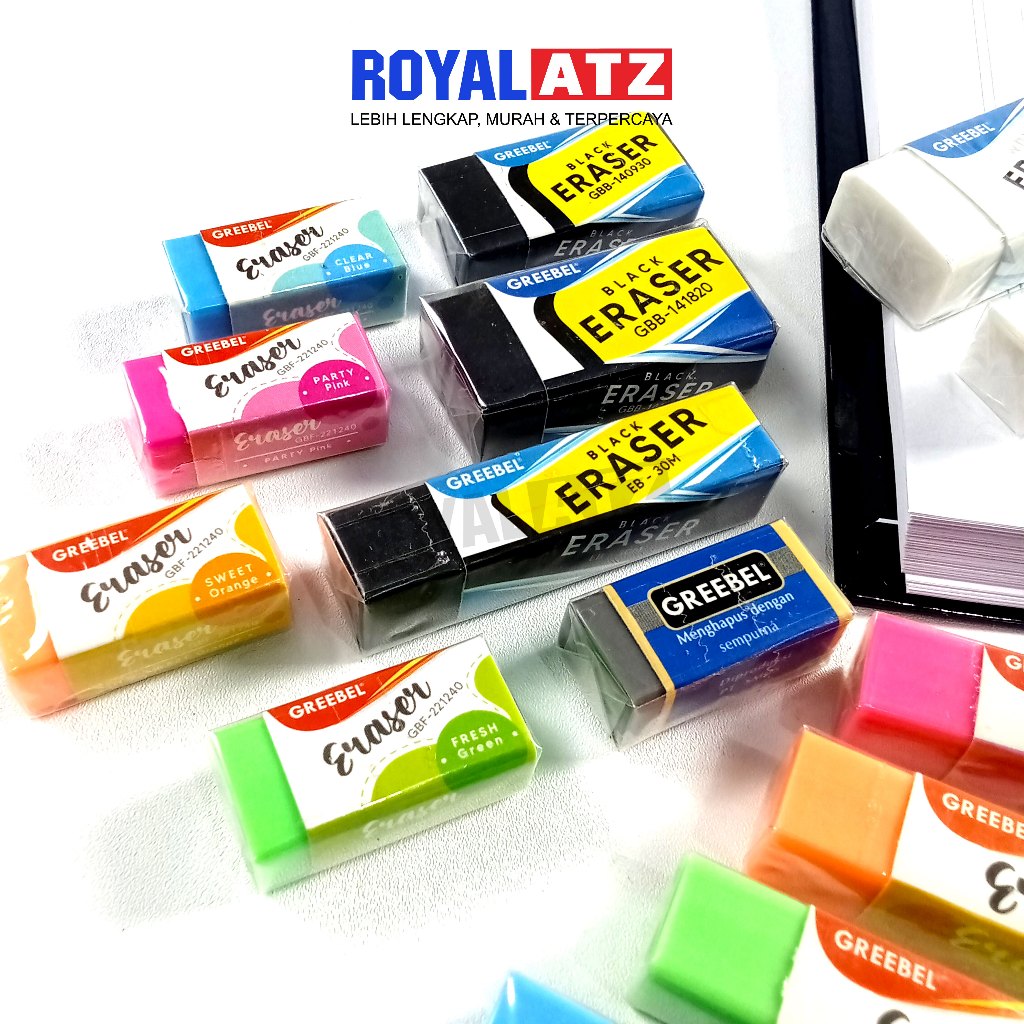 Eraser / Eraser / Rubber Eraser GREEBEL All Variants | Shopee Malaysia