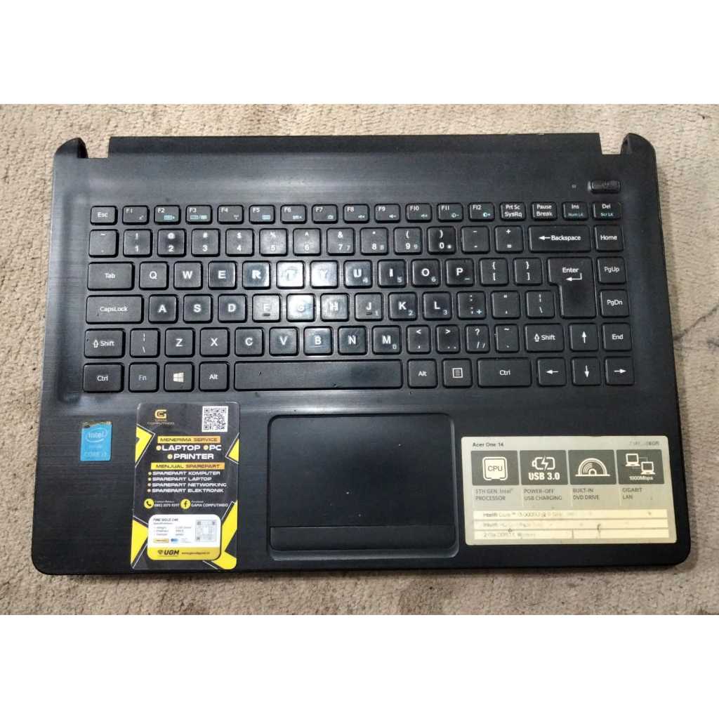 ACER Z1402 LAPTOP CASSING CASE FULLSET + KEYBOARD | Shopee Malaysia