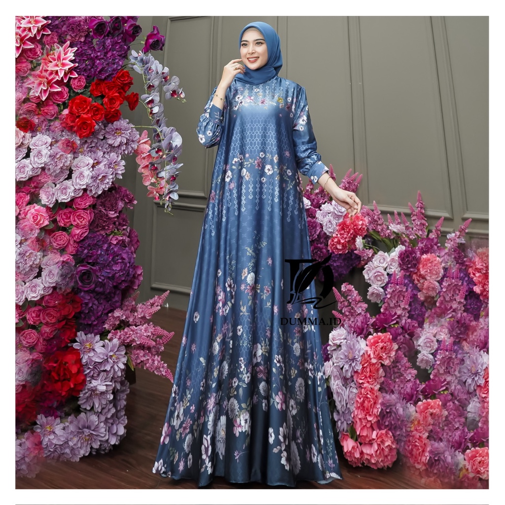 Relita Dress, Arabian silk by Dumma | Shopee Malaysia