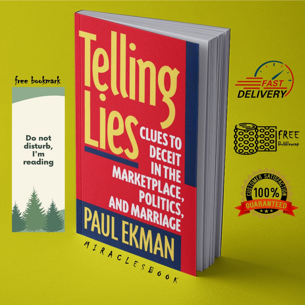 (Paul Ekman) Telling Lies: Clues to Deceit in the Marketplace, Politics ...