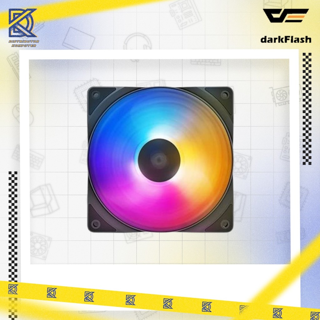Deepcool Fan Casing RF120FS RGB Fixed Led Fan - 12CM | Shopee Malaysia