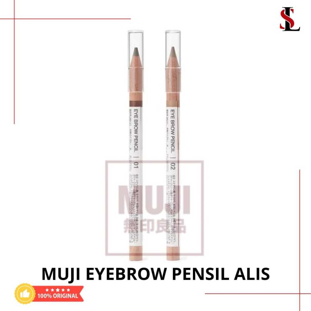 Muji Eyebrow Original Japanese Muji Eyebrow Pencil | Shopee Malaysia