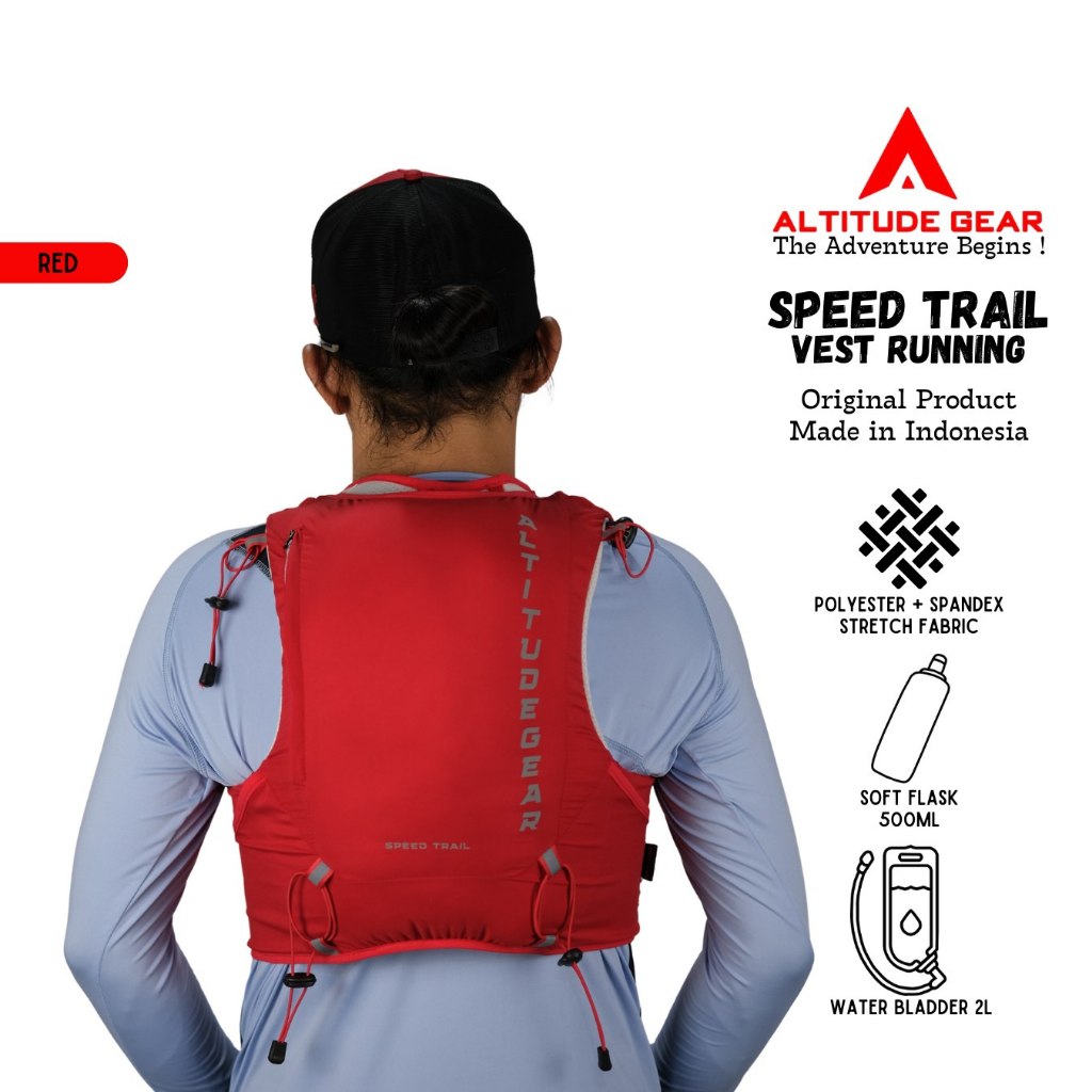 Altitude Gear Speed Trail Vest Trail Running Hiking Utralight | Shopee ...