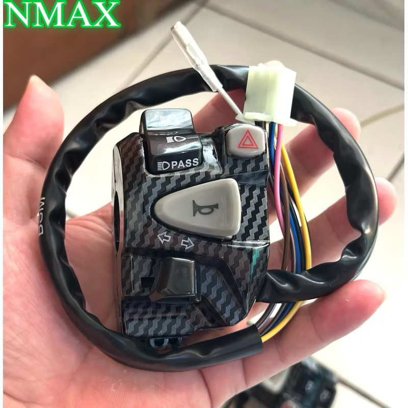 Left HOLDER SWITCH NMAX PCX ADV VIXION CBR SONIC FINO SATRIA FU R15 R25 ...
