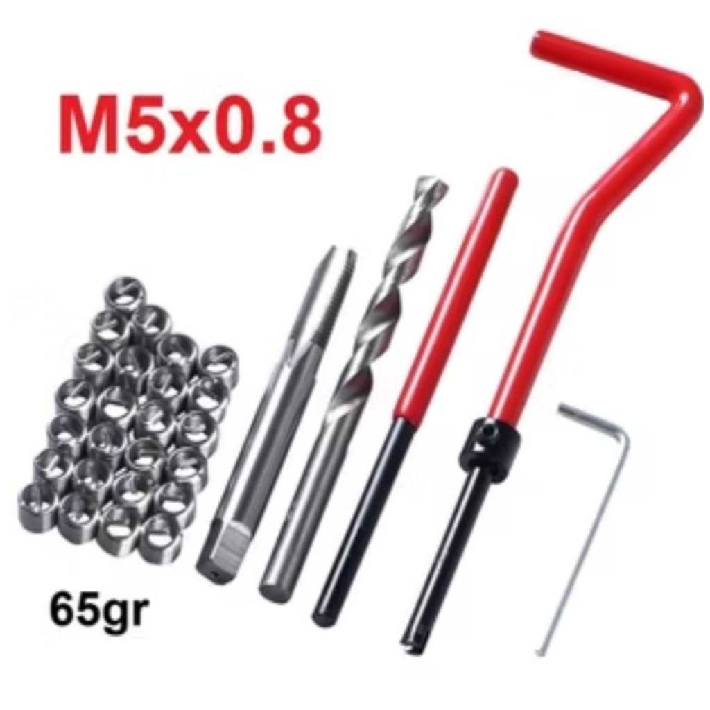 Recoil HELICOIL THREAD PRO M5 M8 MOTORCYCLE CAR TOOL THREADED INSERT ...