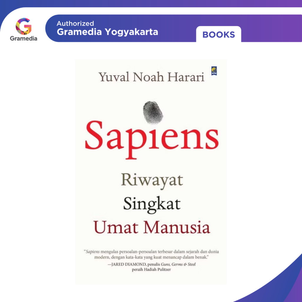 Gramedia Yogya - Sapiens | Shopee Malaysia