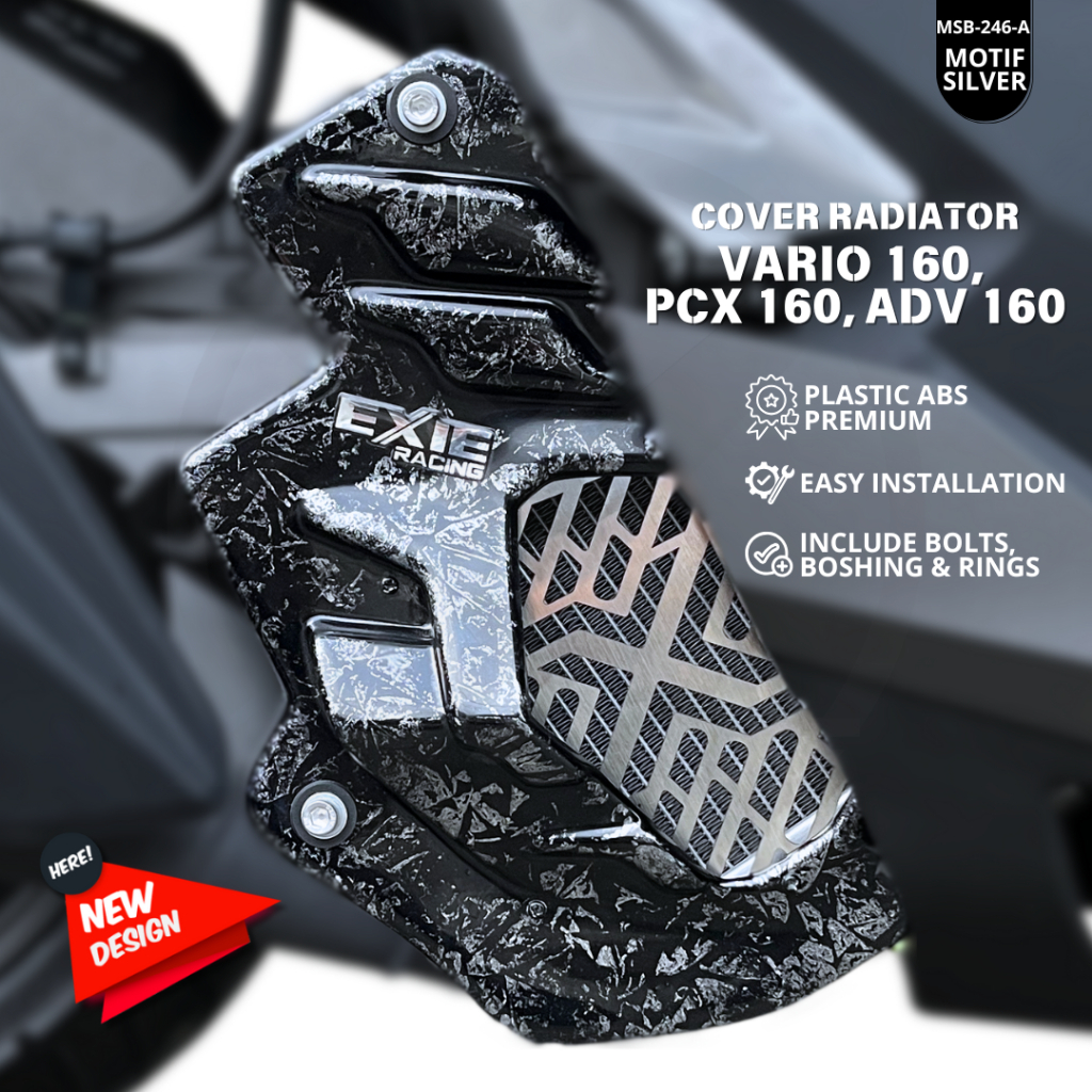 Honda Vario ADV PCX 160 2021-2025 RoadSync STYLO 160 Radiator Cover ...