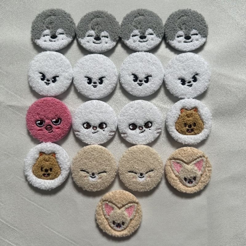 Stray KIDS SKZ 5'CLOCK SECRET BOUCLE CAN BADGE Wolfchan Leebit Dwaekki ...