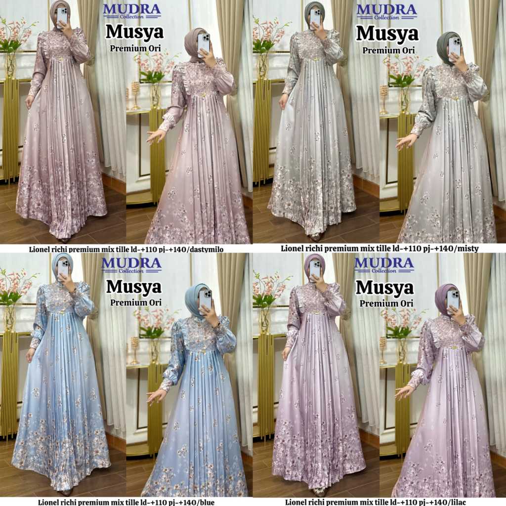 Musya DRESS Women's Clothing FASHION Trend HQ From MuDRa | Shopee Malaysia