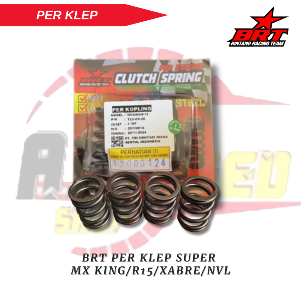 BRT Valve Spring Super MX King R25 R15 Vixion New NVA XABRE Original ...