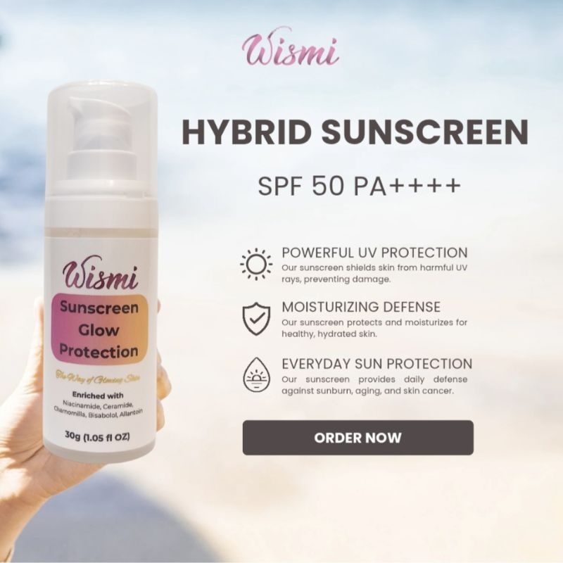 HYBRID SUNSCREEN SPF 50 PA++++ MAXIMUM PROTECTION FOR GLOWING SKIN 30 ...