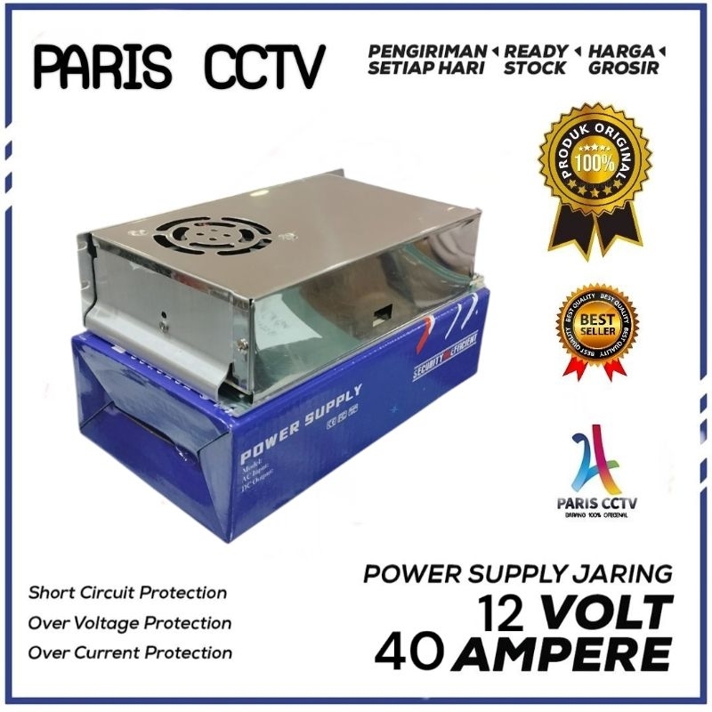 Original 12V 40A Switching Power Supply Adapter | Shopee Malaysia