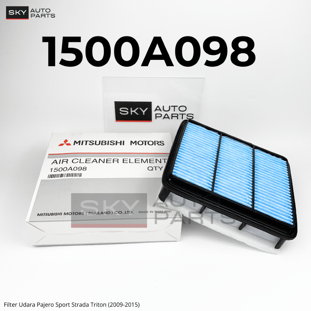 Mitsubishi Pajero Sport Old Triton Air Filter 2009-2015 1500A098 (Old ...