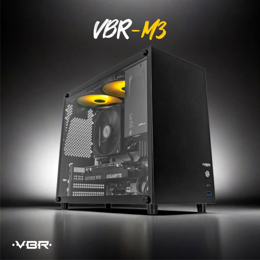Vbr M3 Compact M-ATX TYPE C Gaming PC Case | Shopee Malaysia