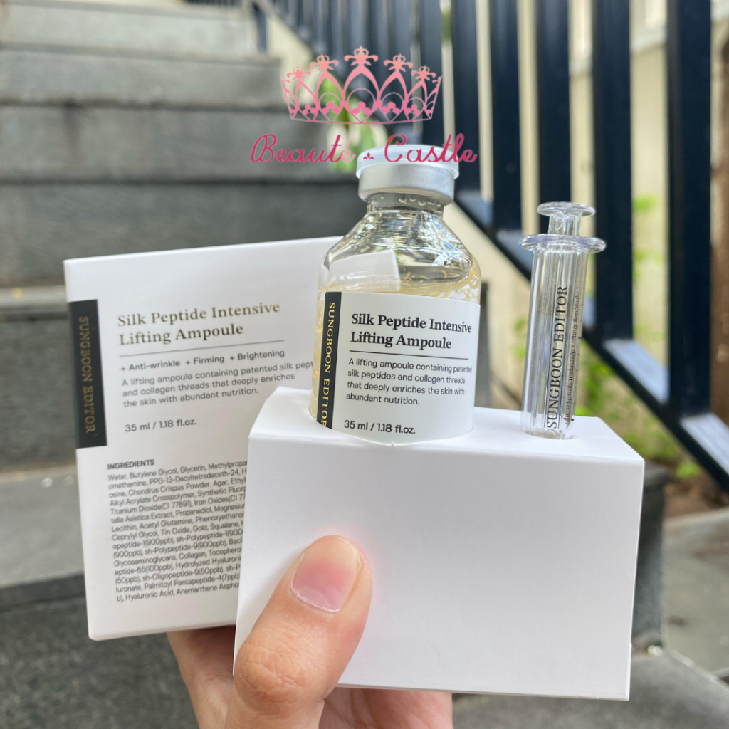 Sungboon EDITOR Silk Peptide Intensive Lifting Ampoule (35ml) / Anti-Aging Ampoule | Shopee Malaysia