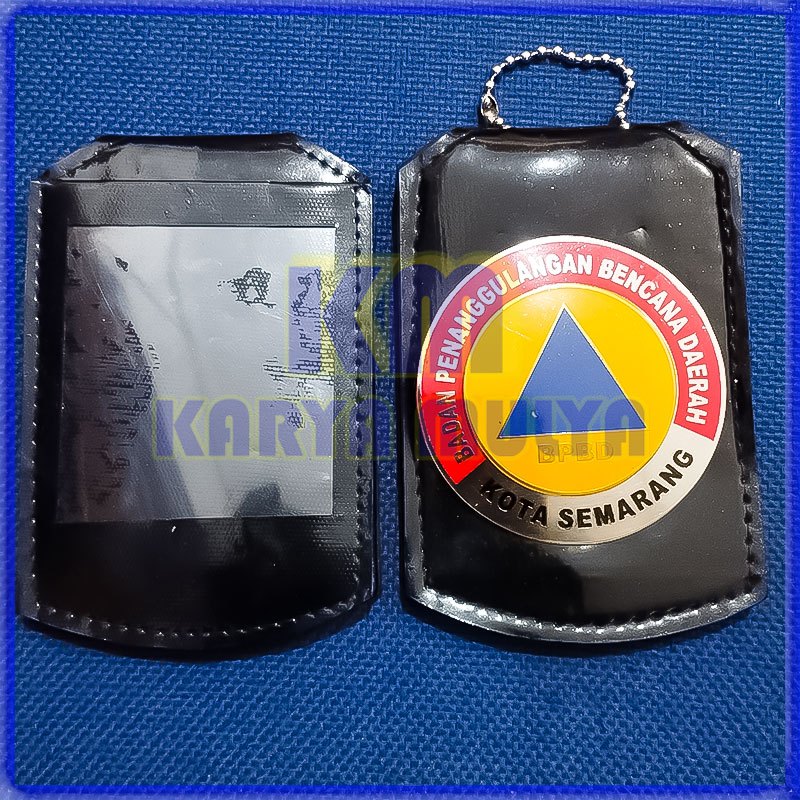 Bpbd Logo Badge Wallet BPBD Logo Name Tag Id Card Wallet KTA Wallet ...