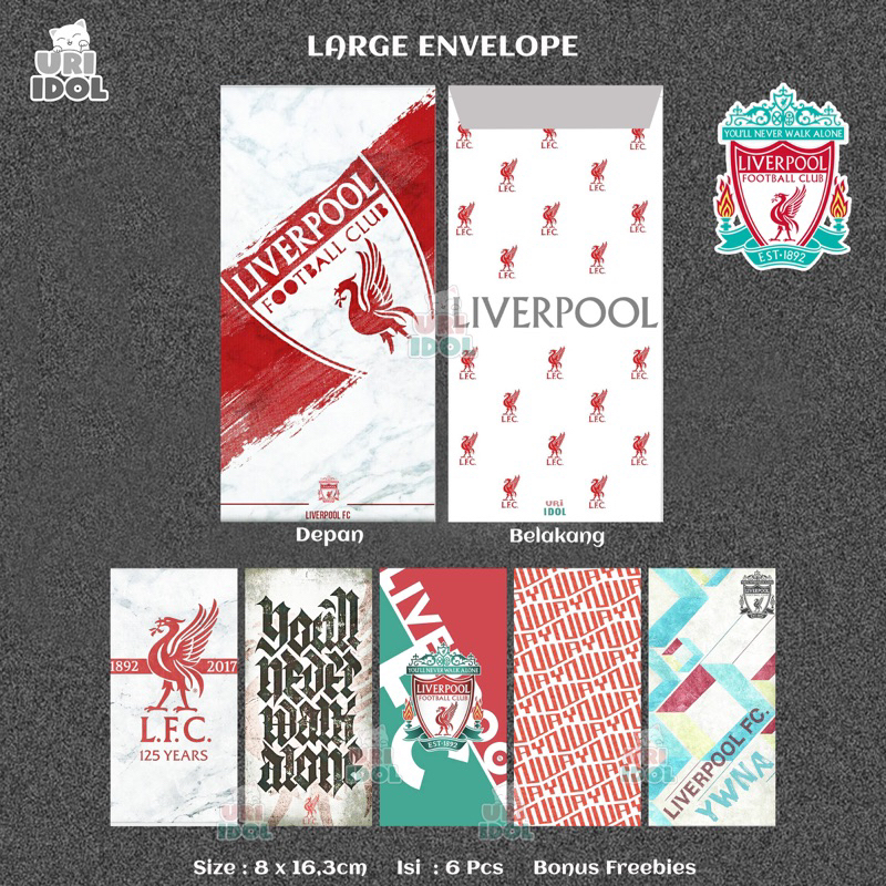 Liverpool FC Envelope - Liverpool FC Envelope - Liverpool FC ...