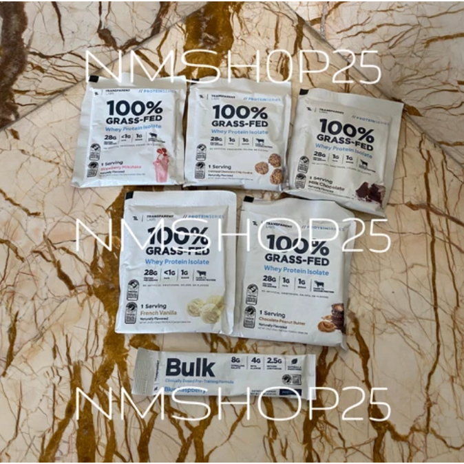 Transparent Labs Whey Protein Isolate Sample Size | Shopee Malaysia