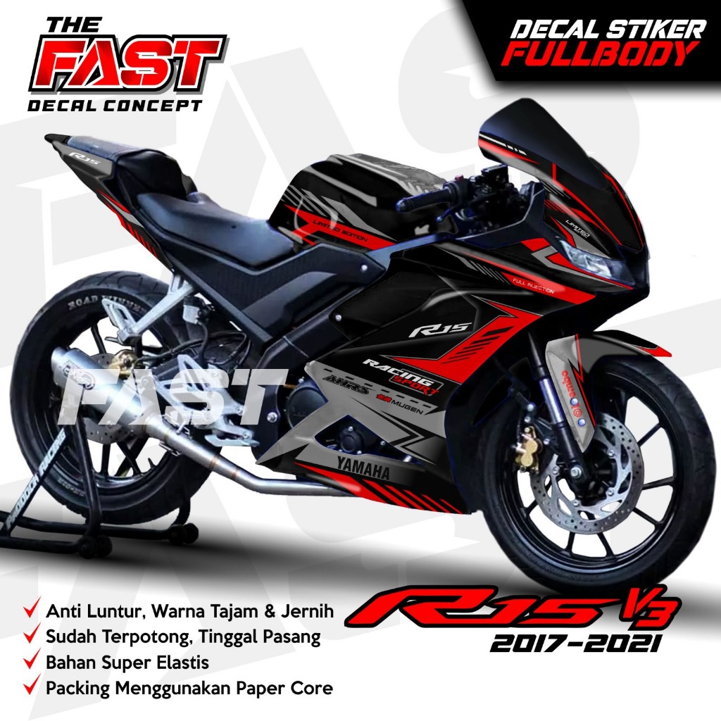 Decal R15 V3 Full Body Sticker R15 V3 Full Body Decal R15 V3 mOTIVE ...