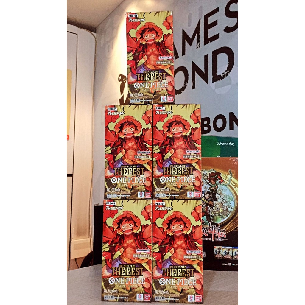 One Piece Card Game PRB01 / PRB-01 Premium Booster The Best Box Case ...