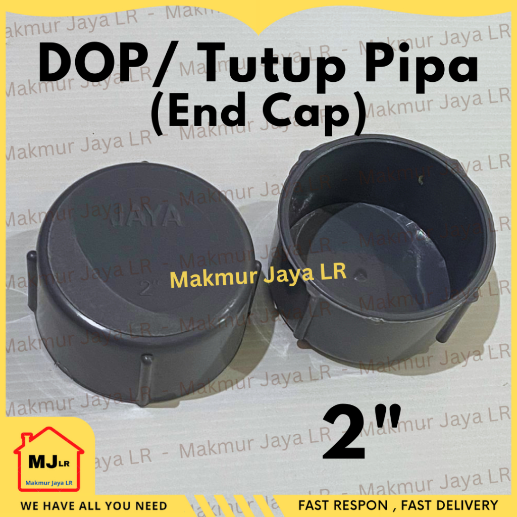 DOP PVC Pipe Cover 2" 2 inch PLAIN Without Thread | Shopee Malaysia