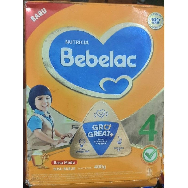 Bebelac 4 GRO GREAT HONEY 400g (RIJEK BOX) | Shopee Malaysia