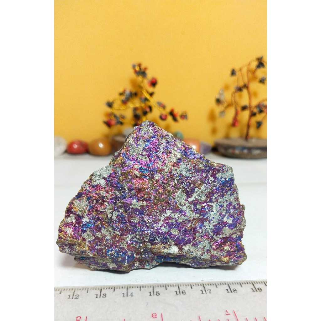 Rough Stone Rainbow Pyrite Chalcopyrite Peacock Mystic Ore Natural (11 ...