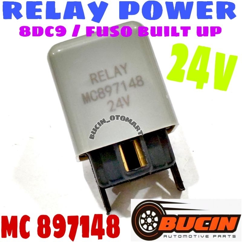 Power RAIL RELAY / MITSUBISHI FUSO BUILT BUILDT UP LIGHT RELAY / 8DC9 ...