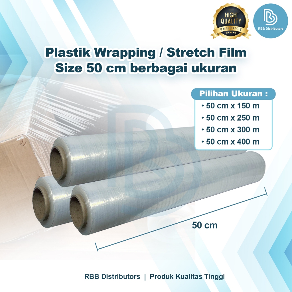Plastic Wrapping / Wrapping Plastic / Wrapping Stretch Film 50cm ...